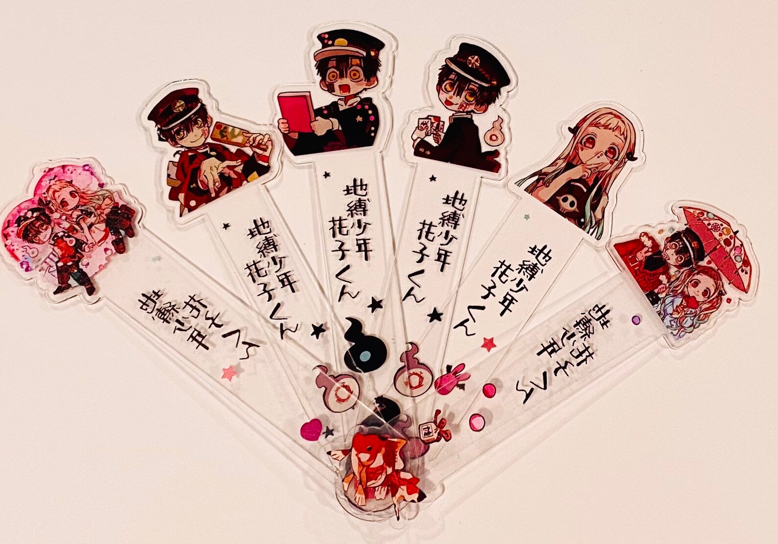 TBH Hanako Kun Acrylic Bookmarkhigh Quality Handmade Anime - Etsy