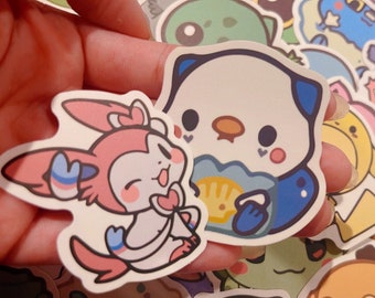 Chibi Style Stickers - Etsy