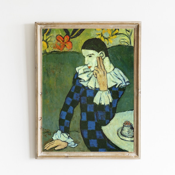 Picasso Portrait - Etsy
