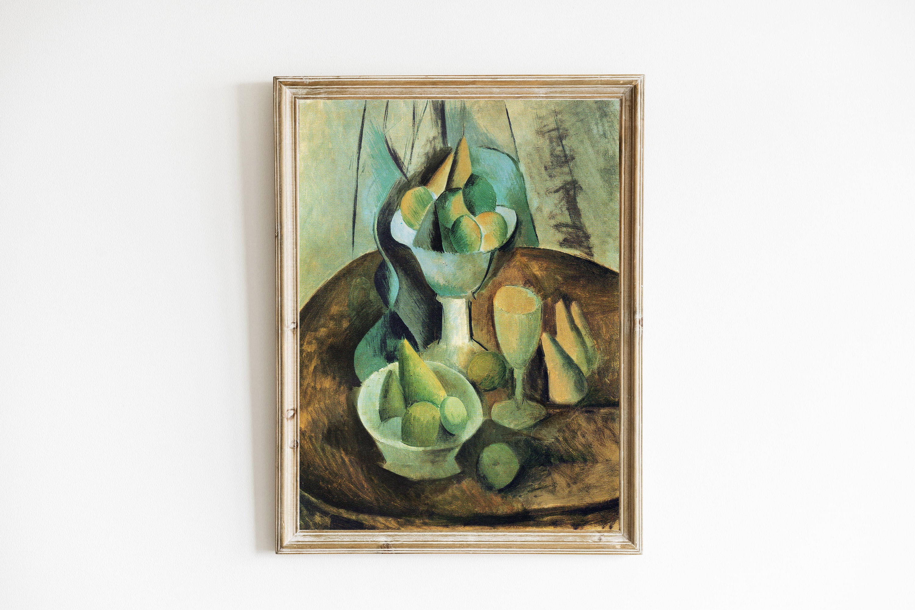 Picasso Still Life Painting | Modern Abstract Still Life Painting With ...
