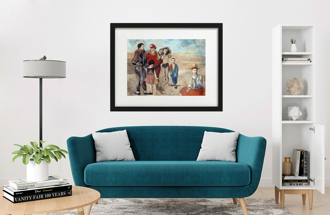 Family of Saltimbanques by Pablo Picasso | Picasso Rose Period Painting ...