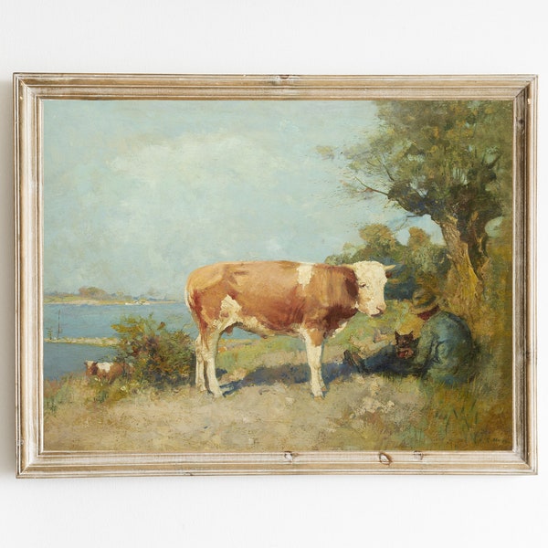 Cow Painting - Etsy