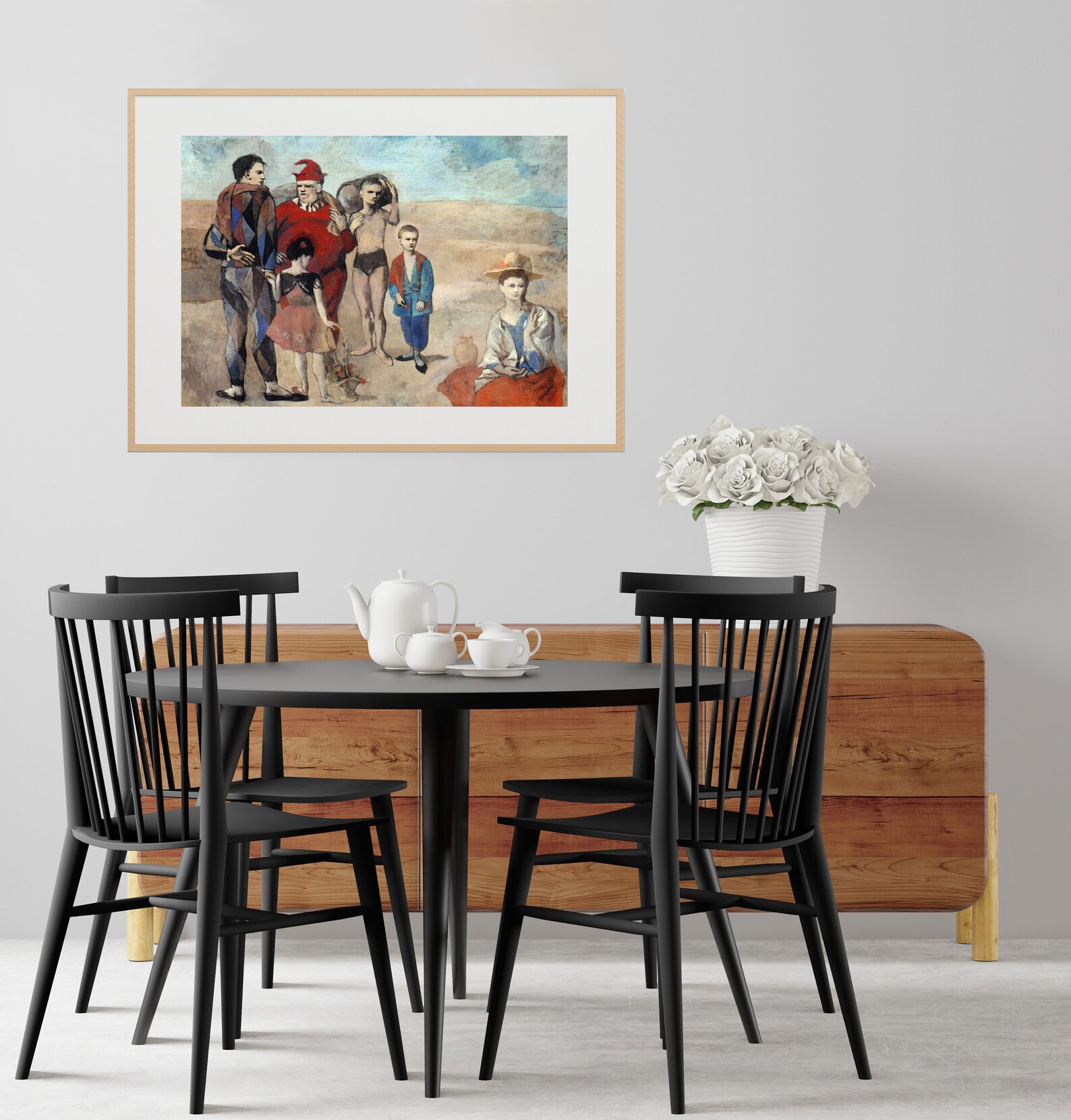 Family of Saltimbanques by Pablo Picasso | Picasso Rose Period Painting ...