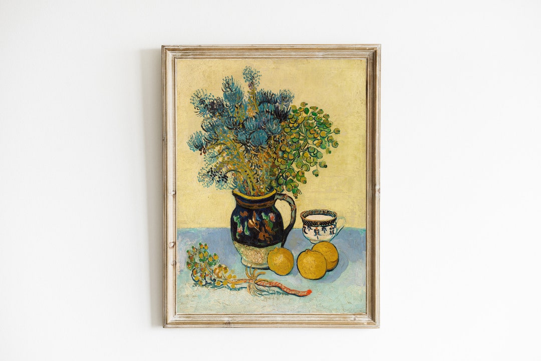 Van Gogh Still Life Flowers Painting | Vintage Van Gogh Oil Painting ...