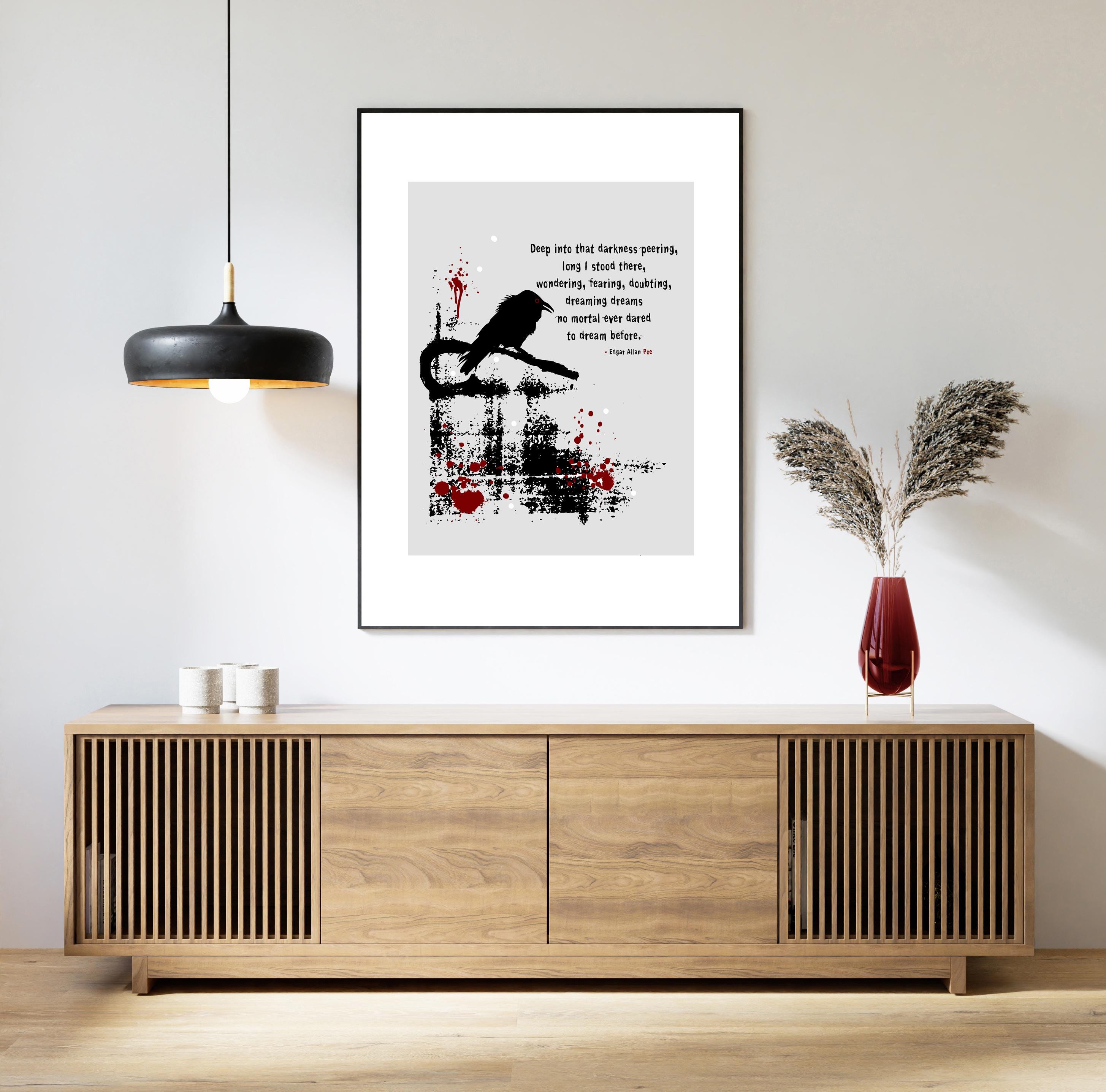 Edgar Allan Poe Quote Print | Printable Edgar Allan Poe Poem | Modern ...