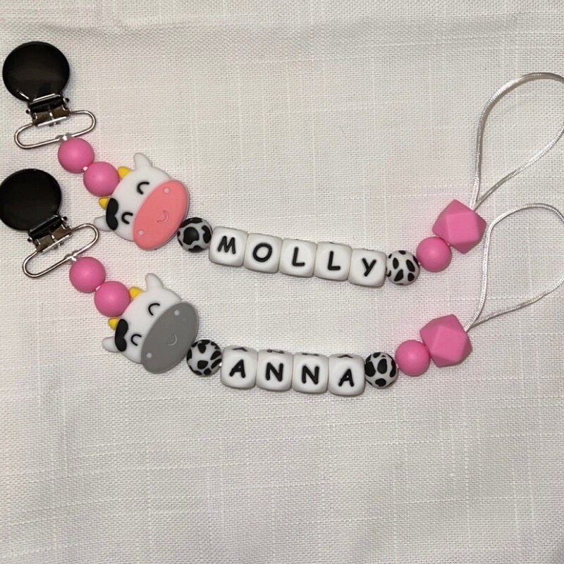 Pink Pacifier - Etsy