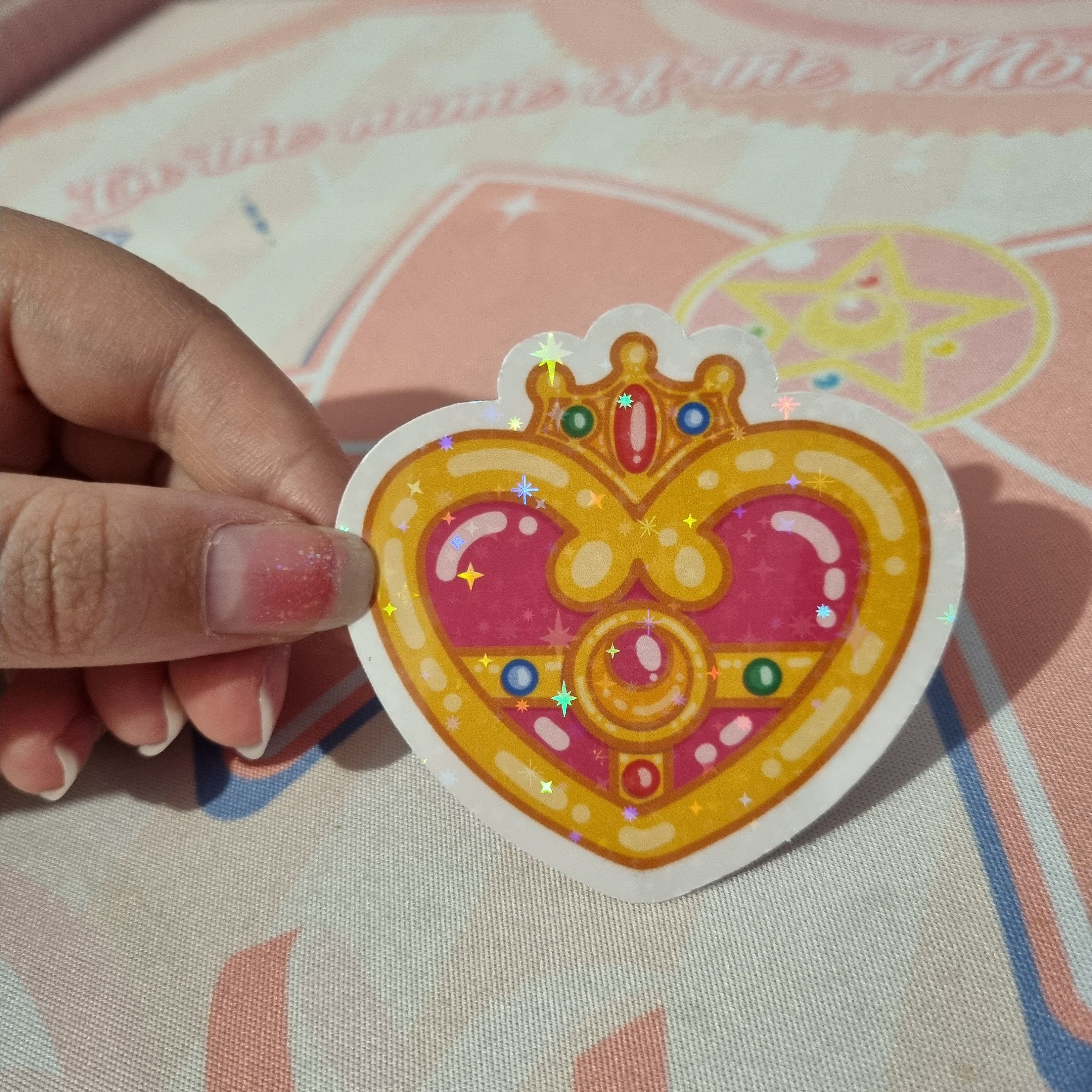 Sailor Moon Broach Sticker - Etsy