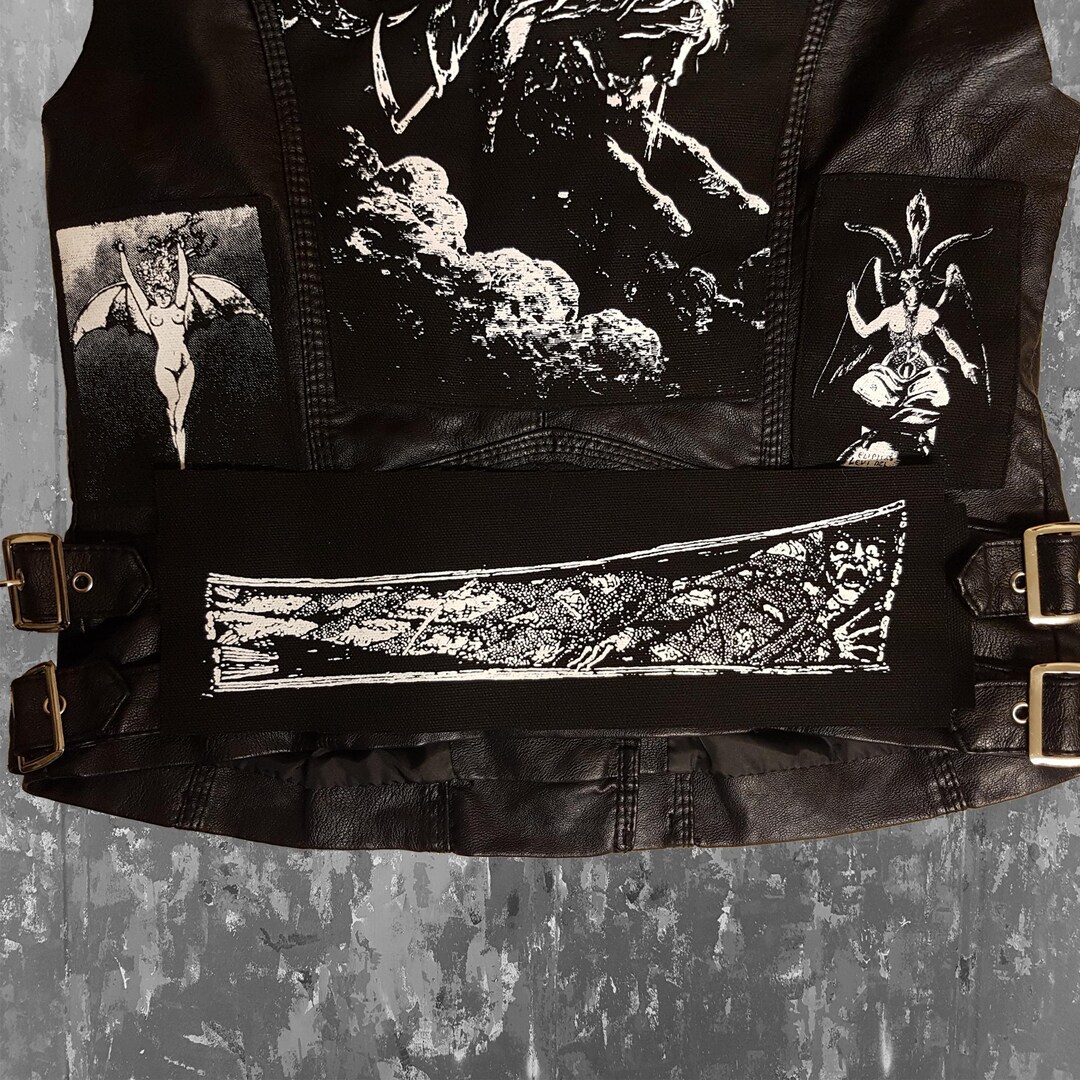 The Premature Burial Edgar Allan Poe Grave Coffin Skeleton Patch Screen ...