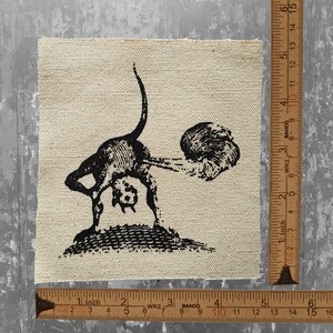 Farting Demon Screen Printed Patch Horror Punk Black Metal Goth Occult Folk Lore - Etsy