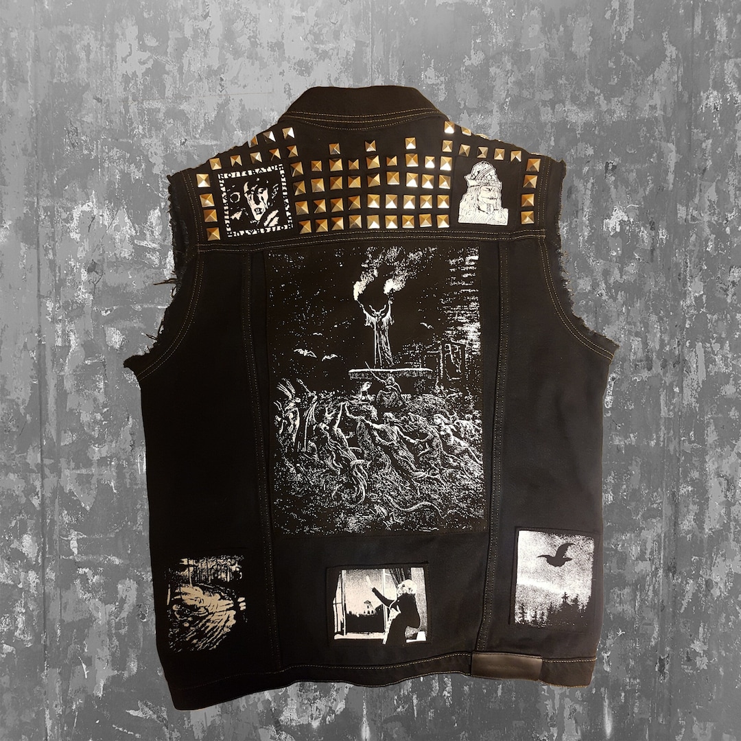 Dance of the Sabbath Back Patch La Danse Du Sabbat Witches Horror Punk ...