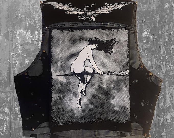 Wood Witch Backpatch - Etsy