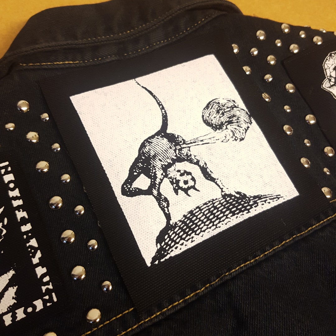 Farting Demon Screen Printed Patch Horror Punk Black Metal Goth Occult Folk Lore - Etsy