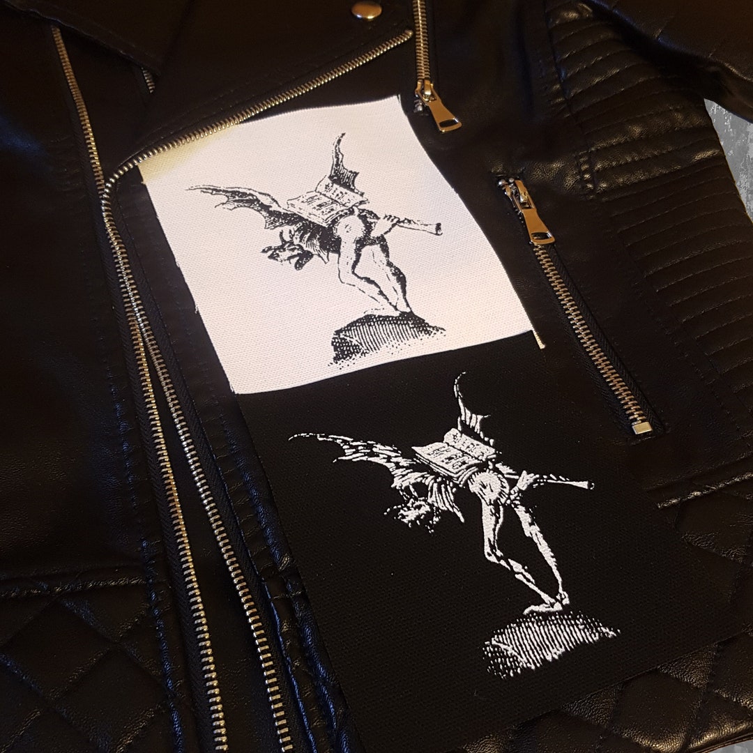 Farting Demon Screen Printed Patch Horror Punk Black Metal Goth Occult Folk Lore - Etsy