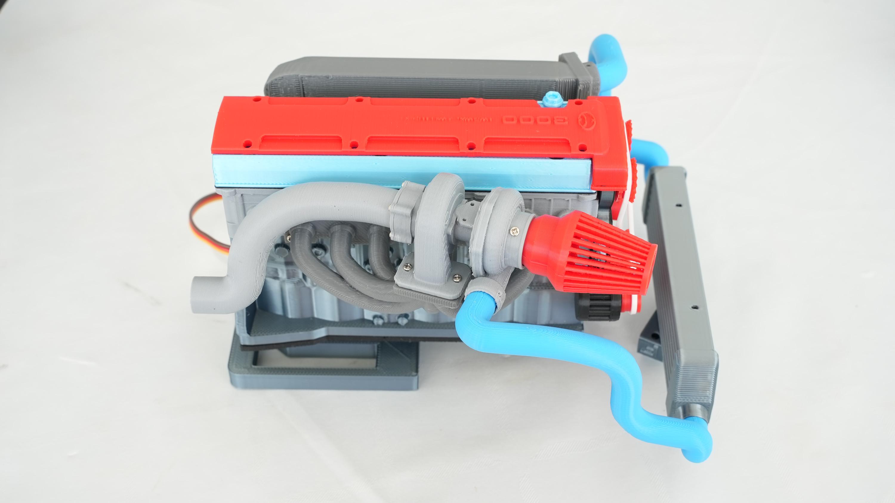 3d Printed Working 2jz Engine - Etsy