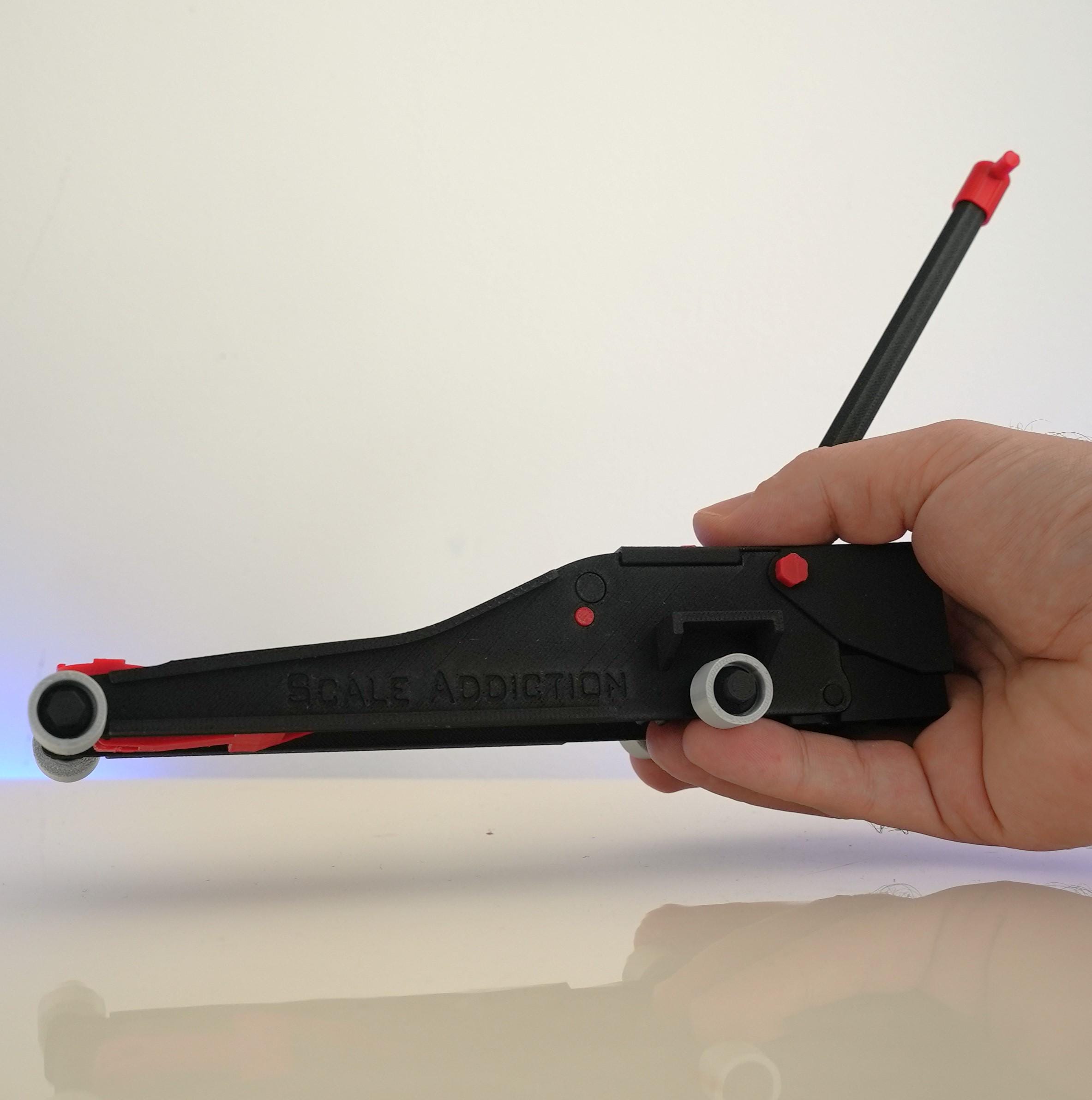 3D Printable RC Floor Jack & Engine Hoist STL Files | Scale Garage ...