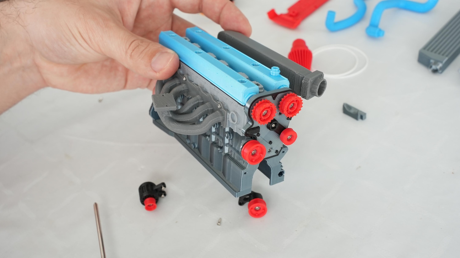 3d Printed Working 2jz Engine - Etsy