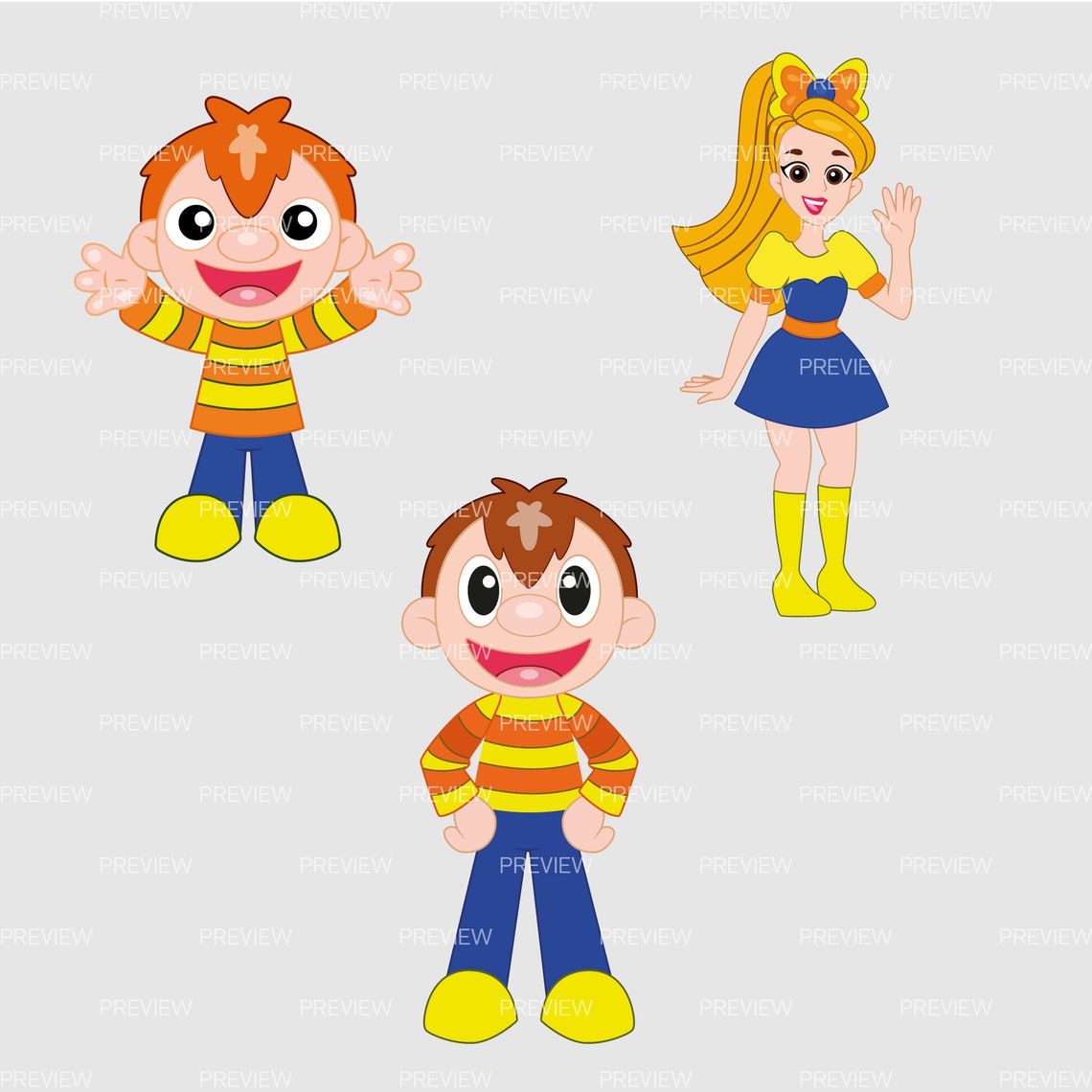 Bely y Beto Digital Papers Bonus Clipart Clipart & Papeles Digitales ...