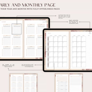 Undated Digital Planner 2025, Goodnotes Planner, iPad Planner, Adhd ...