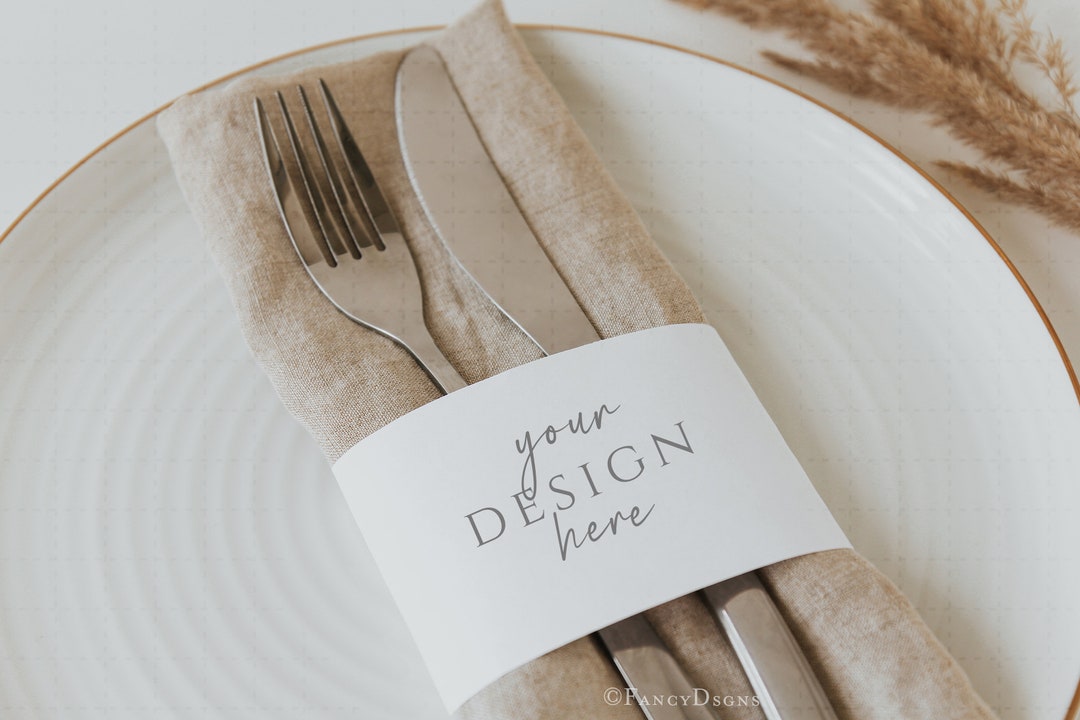 Place Card Mockup, Escort Card Mockup, Name Card Mockup, Wedding Place ...