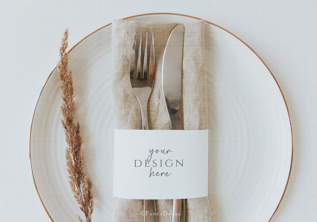 Place Card Mockup, Escort Card Mockup, Name Card Mockup, Wedding Place ...