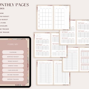 Digital Budget Planner, Paycheck Budget, Budget Planner, Budget Planner ...