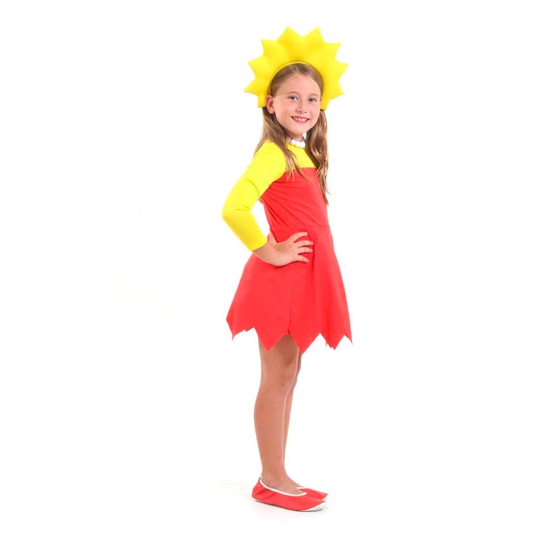Lisa Simpson Costume Costume for Girls Halloween Costume - Etsy
