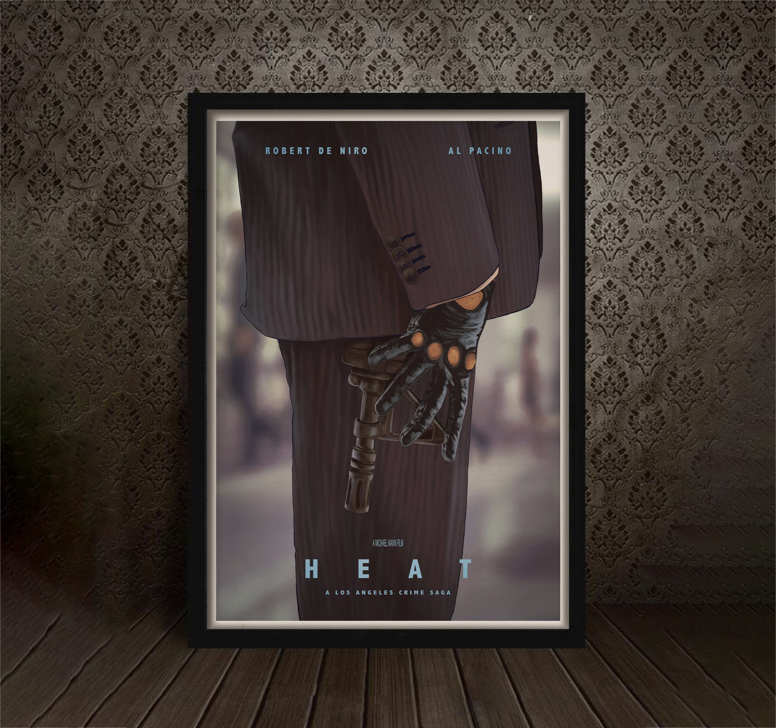 Heat Movie Poster - 12x18in - Etsy