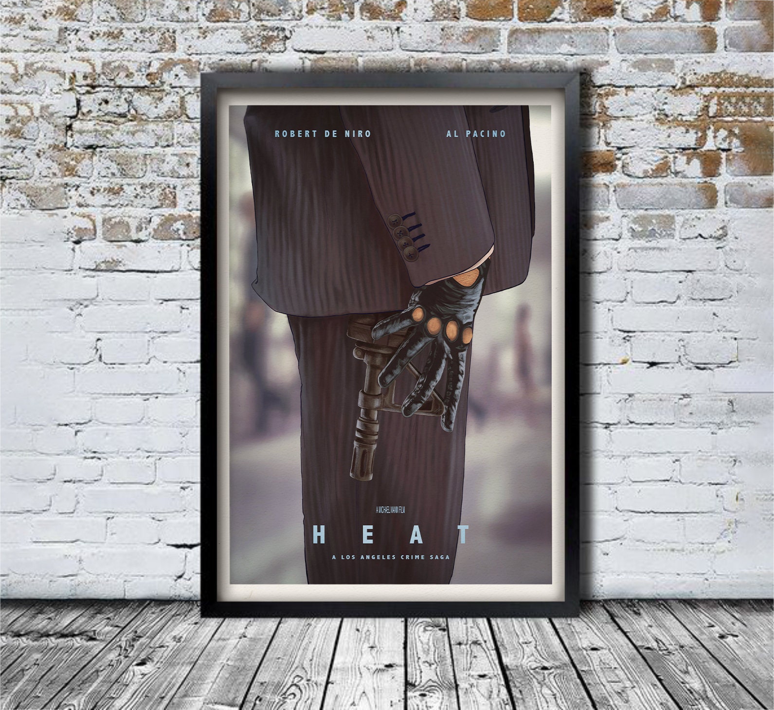 Heat Movie Poster 12x18in - Etsy