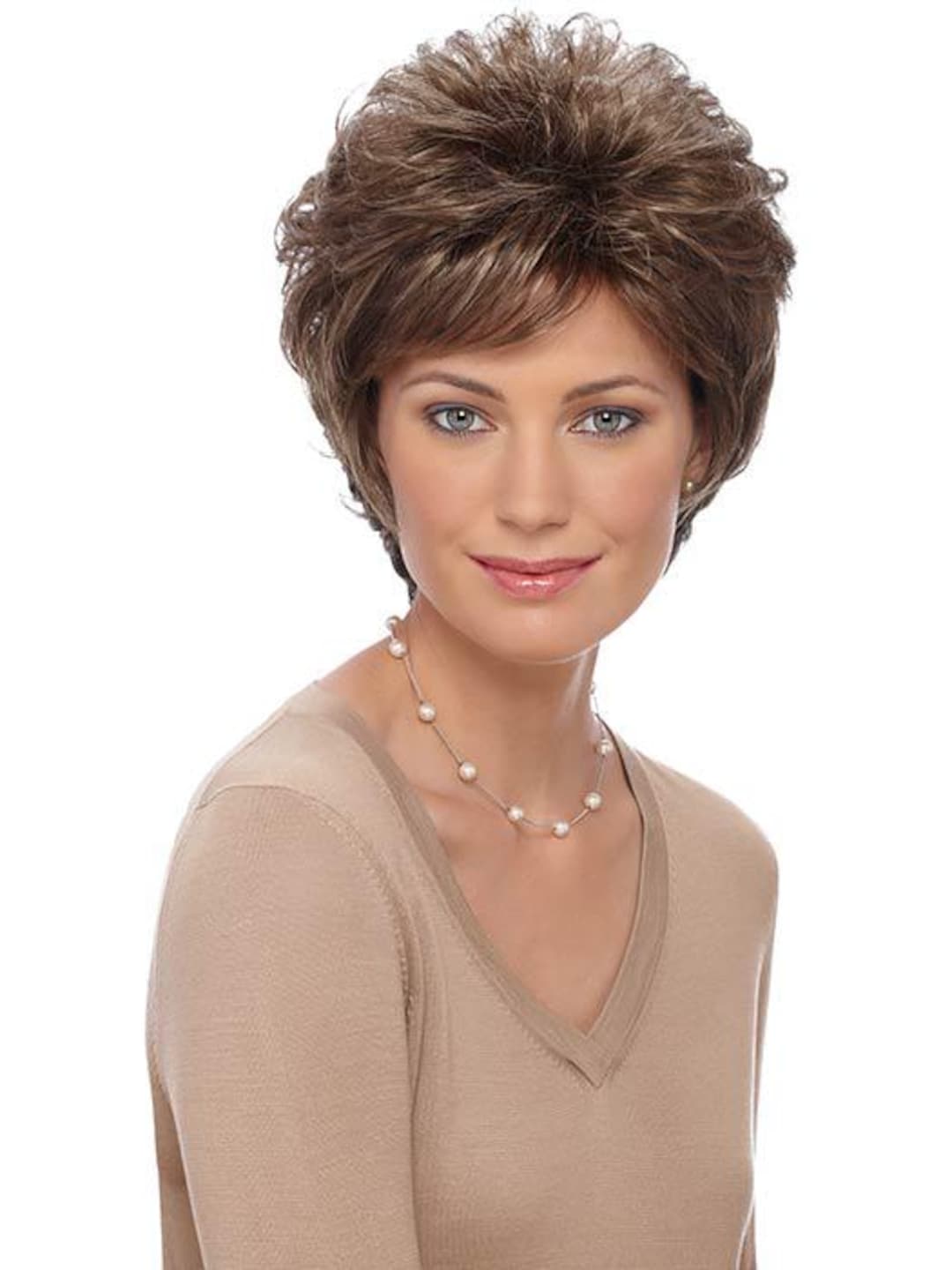 Katie Wig by Estetica - Short Layered Curly Wig - Etsy