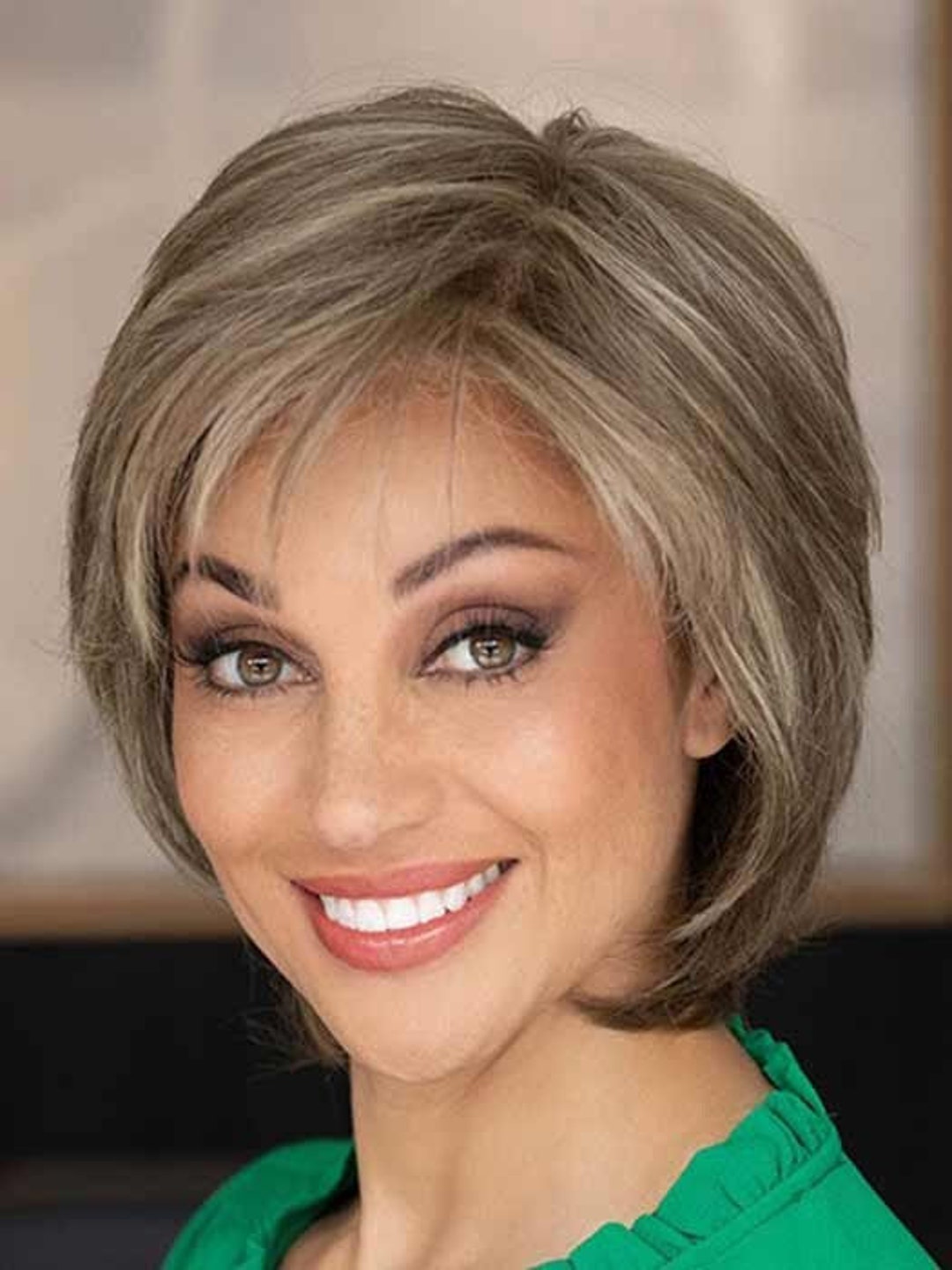 Coti Wig by Envy - Short Straight Human Hair Blend Wig - Etsy