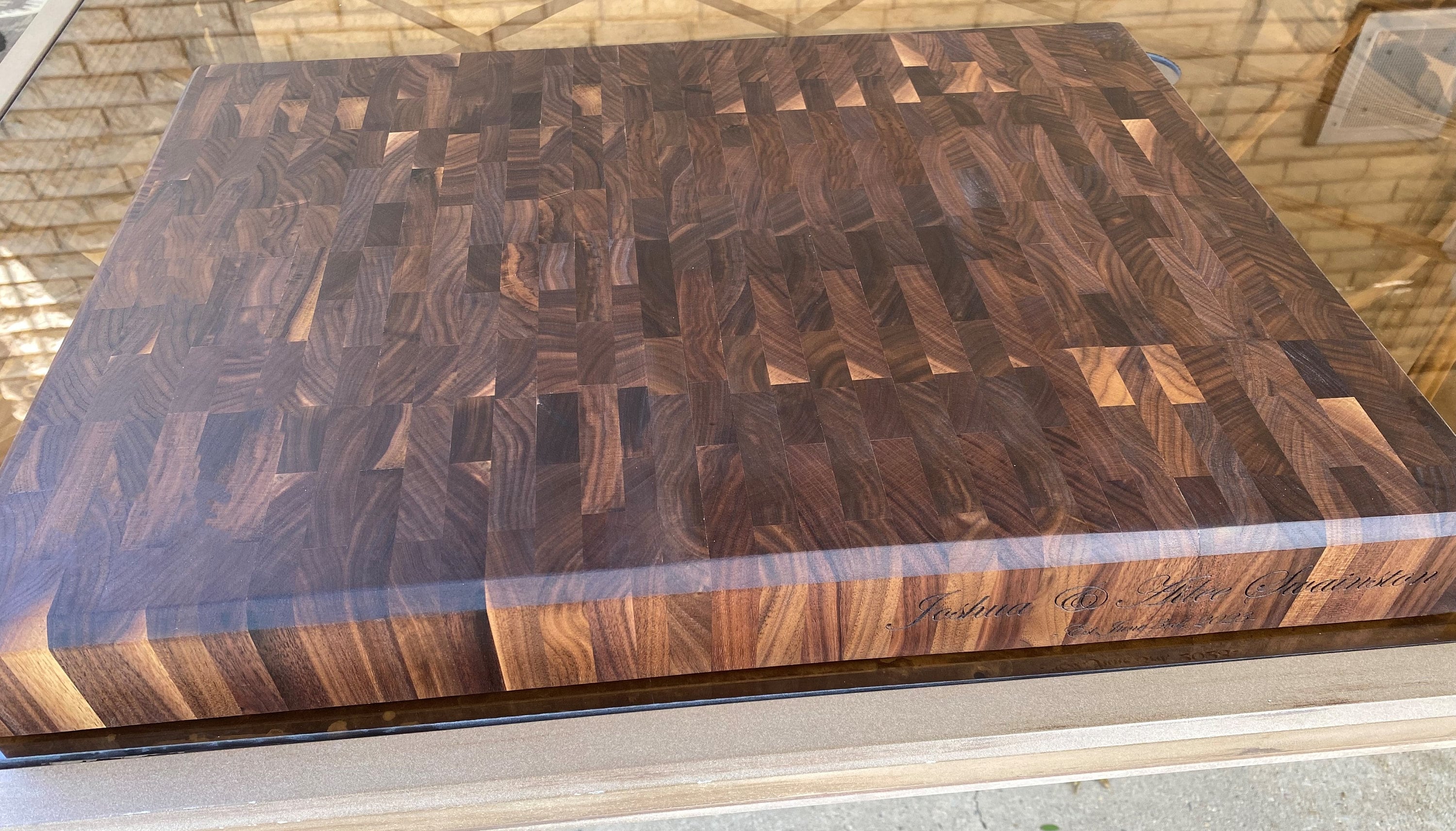 Black Walnut End Grain Cutting Boards - Etsy