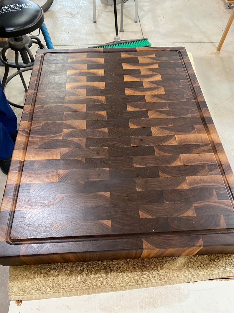 Black Walnut End Grain Cutting Boards - Etsy