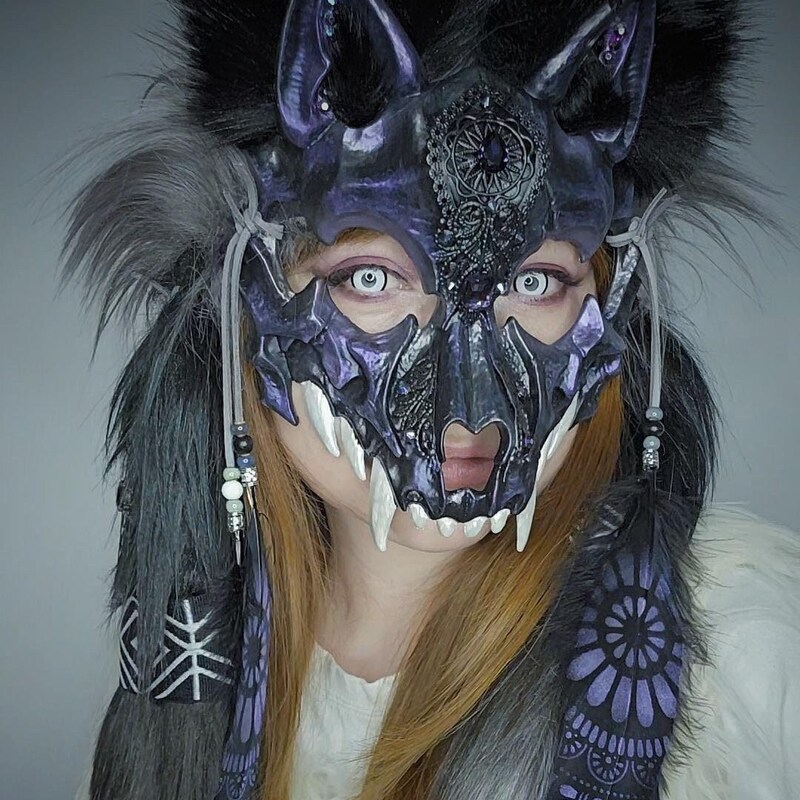 Wolf Headdress - Etsy