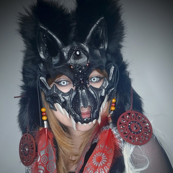 Wolf Headdress - Etsy