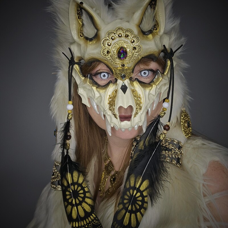 Wolf Headdress - Etsy