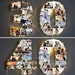 Freestanding Double Photo Number, Photo Collage, Birthday Gift, Photo ...