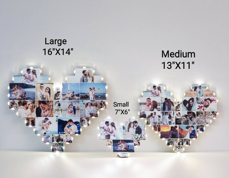 Customized Letter R Picture Collage Gift for Christmas, Letter R Wood ...