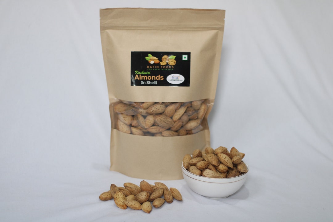 Kashmiri Badam, Oil Rich Badam, 100% Pure and Natural Almonds, Almonds ...
