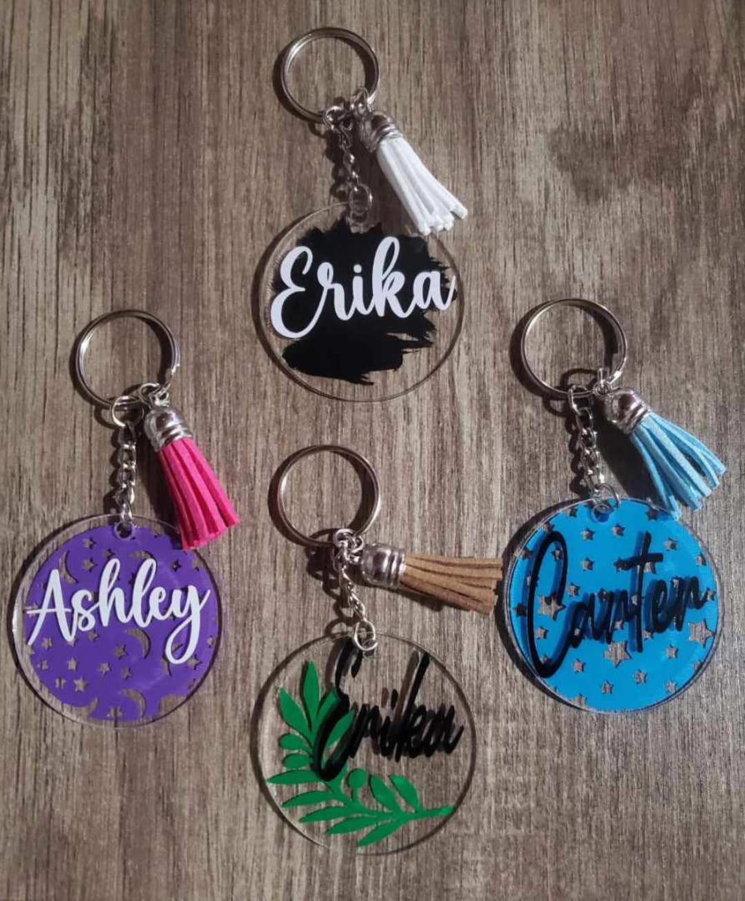 Custom Vinyl Keychains - Etsy