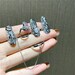 4pcs Silver Nail Ring Set Fingertip Ring Nail Art Open - Etsy