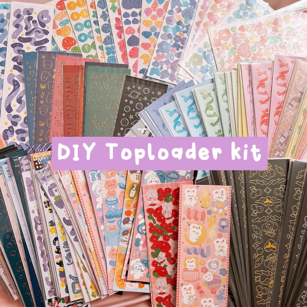 DIY Toploader Polco Kit Stickers - Etsy