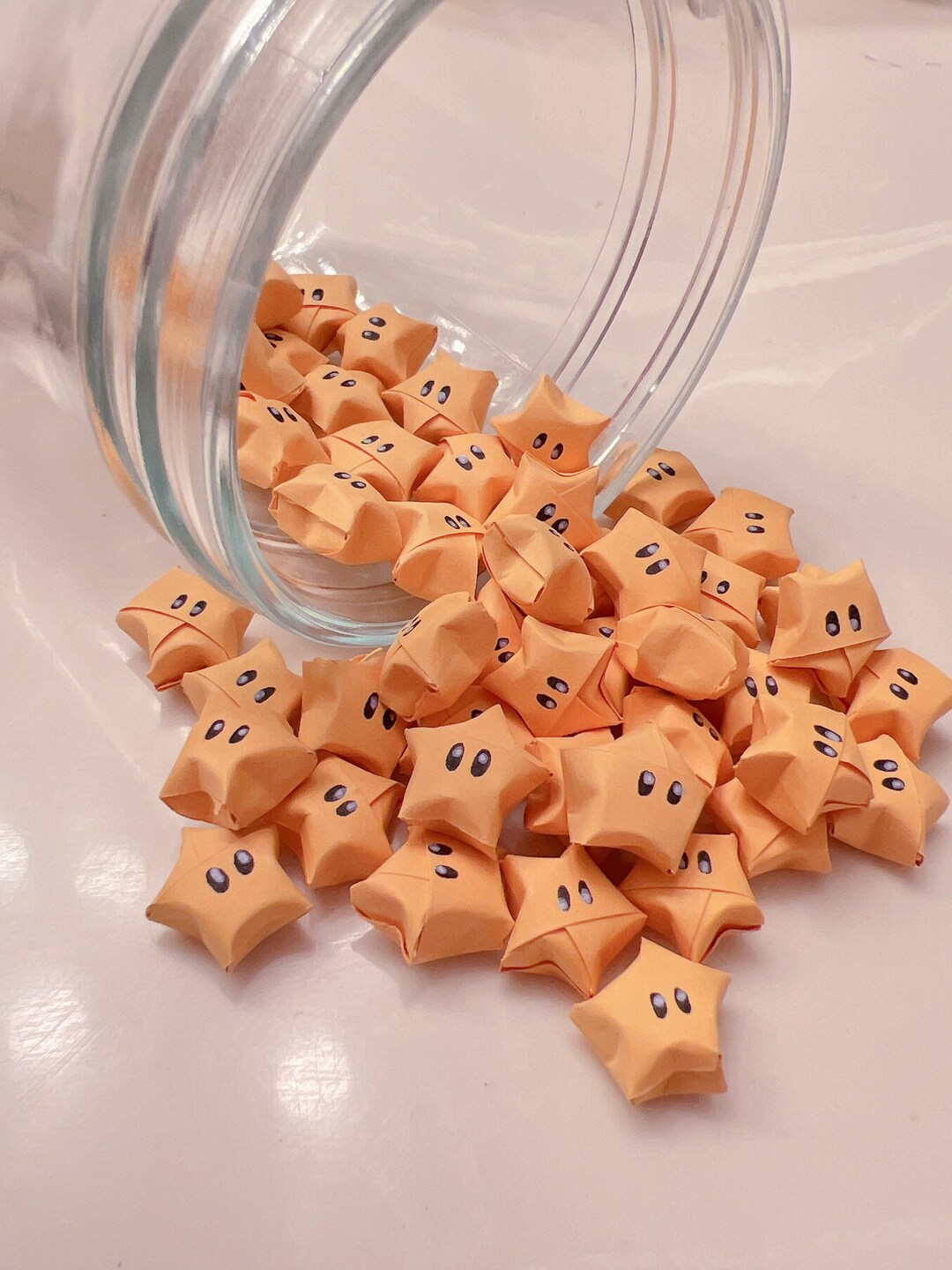 Super Mario Super Star Paper Origami (25 Stars) - Etsy