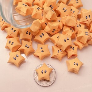 Super Mario Super Star Paper Origami (25 Stars) - Etsy