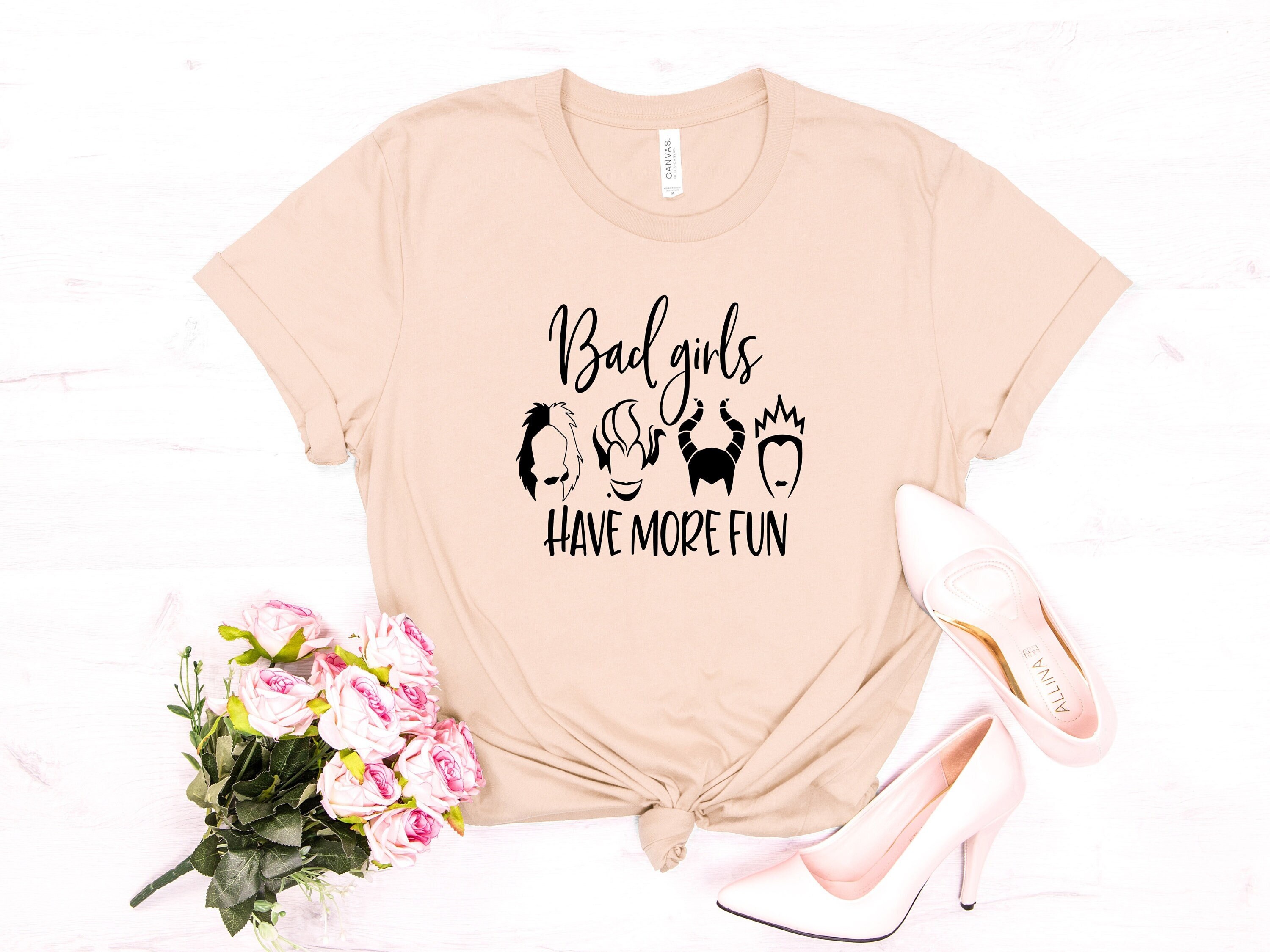 Bad Girls Have More Fun Shirt, Villain Shirts sold by Azura Miller ...