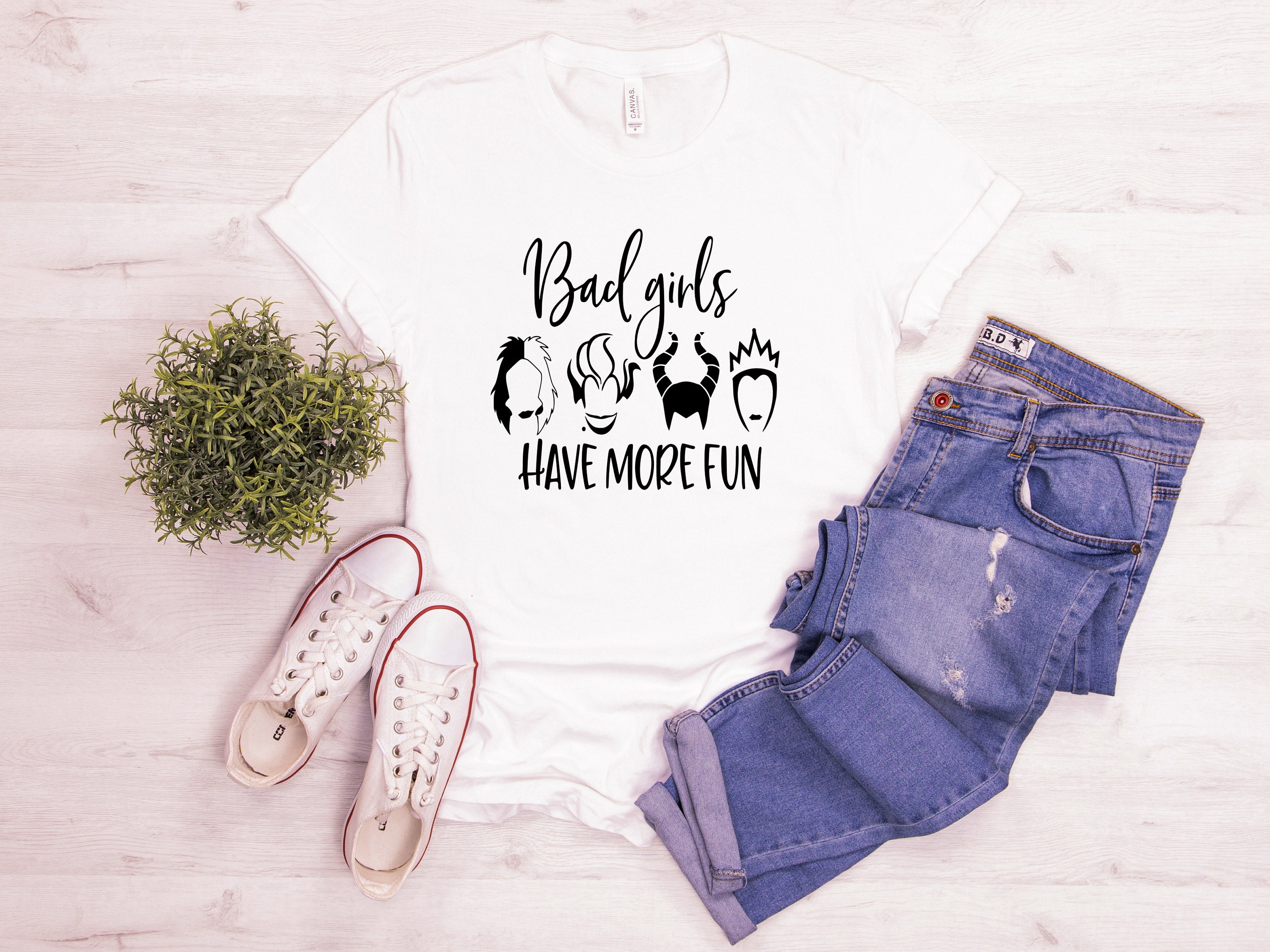 Bad Girls Have More Fun Shirt, Villain Shirts sold by Azura Miller ...