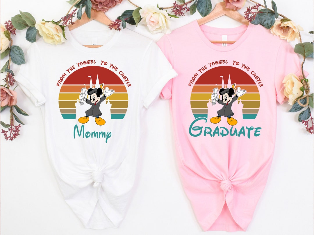 Disney Graduation Shirt, Mickey Graduate 2023 Shirt, Family Graduation ...