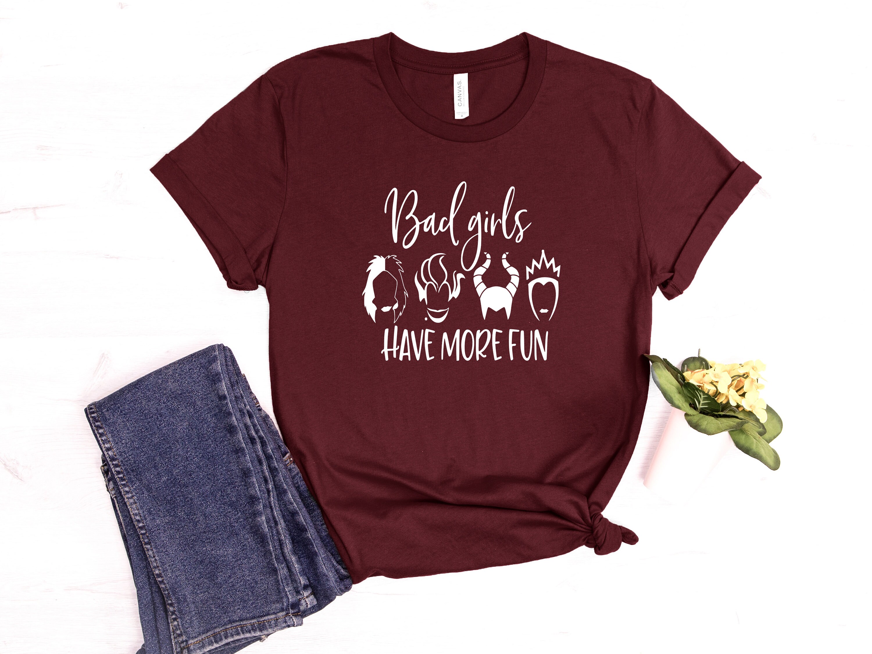 Bad Girls Have More Fun Shirt, Villain Shirts sold by Azura Miller ...