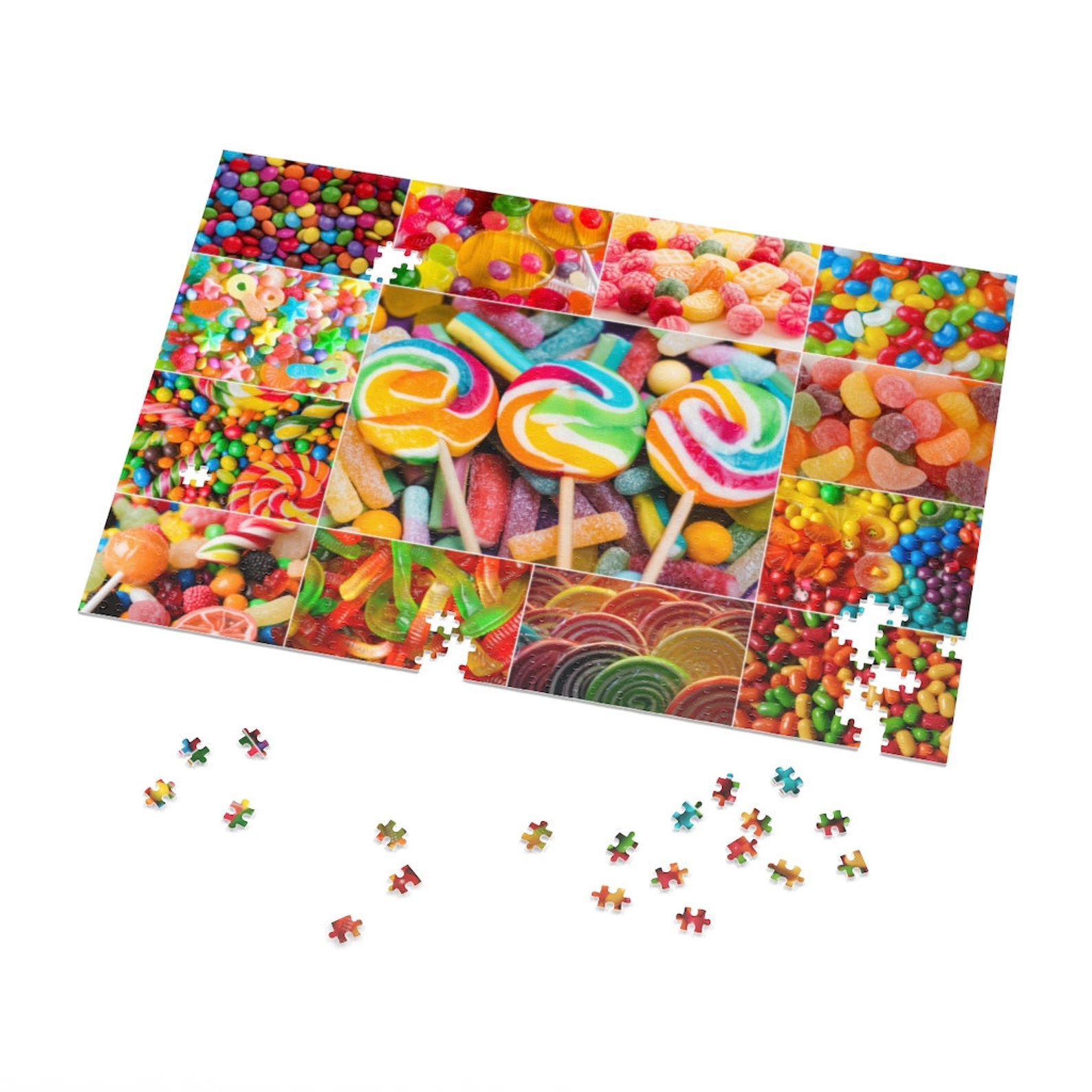 Candy Jigsaw Puzzles 1000 Pieces, Candy Jigsaw Puzzle, Fun Jigsaw ...
