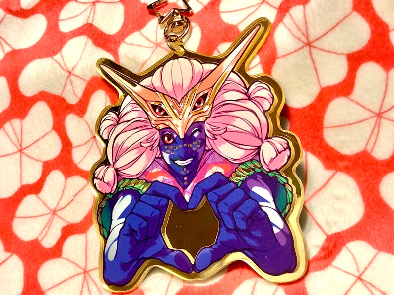 No More Heroes 3 NMH3 FU Gold Mirror Acrylic Charm Reflective - Etsy