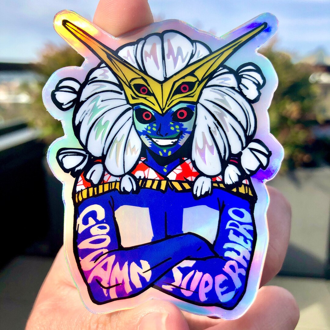 No More Heroes 3 NMH3 Holographic Vinyl Sticker UV Resistant ...